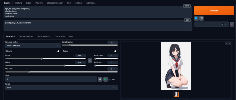 ConoHa AI CanvasでAIイラストを生成｜Stable Diffusionのモデル導入・設定・プロンプト入力まで完全ガイド | Conoha AI Canvasで始めるAIイラスト ...